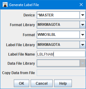 Create Label File